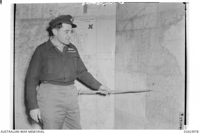 O33072 Flight Lieutenant Ian Alfred 'Joe' Lyons, Operations Officer of ...