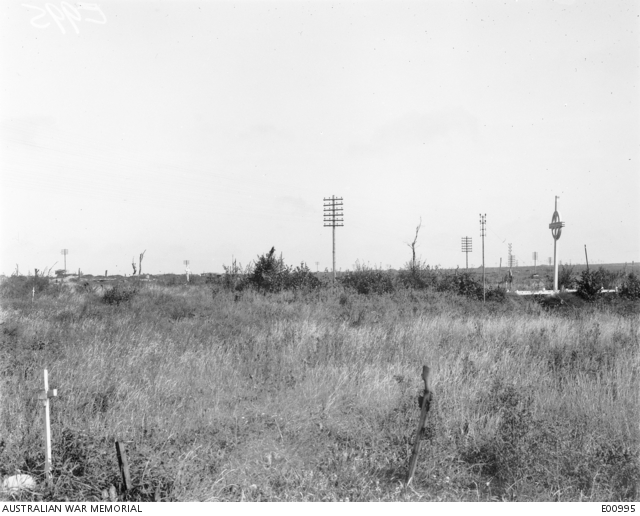 View looking towards the famous German strongpoint 'Gibraltar'. The ...