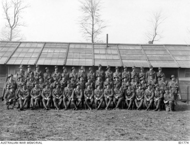 Group portrait of the Headquarters Details and Signal Section of the ...