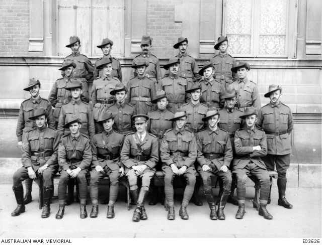 Group portrait of the Extract Section of Australian Base Records, 3rd ...