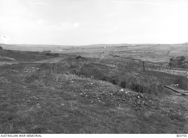 Looking towards Hargicourt and Cologne Farm from the hill near Le ...