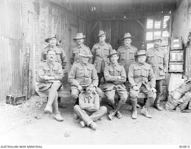Informal portrait of the Regimental Quartermaster Sergeant (RQMS) of ...