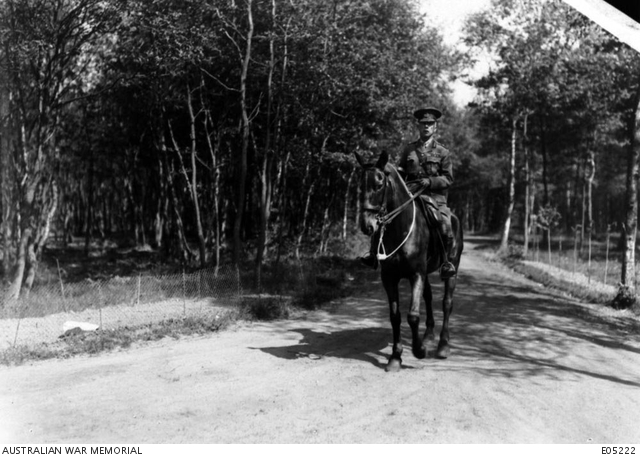 Lieutenant General Sir J J Talbot Hobbs KCB VD, the Australian Corps ...