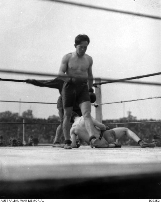 Australian boxer 2120 Trooper Thomas Cecil Wells Watson, 7th Light ...