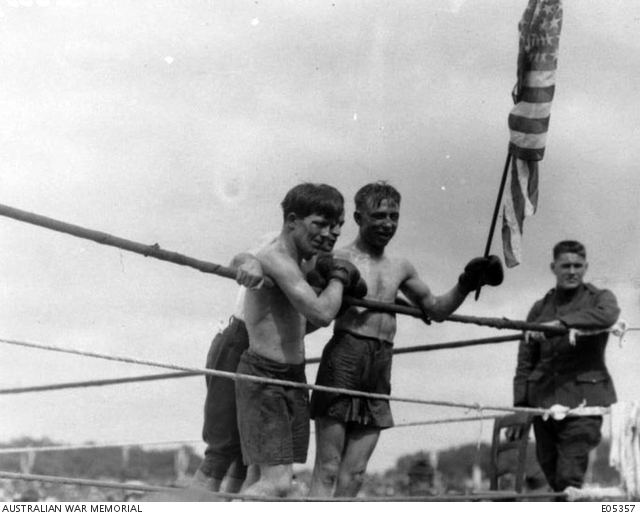 Australian boxer 2120 Trooper Thomas Cecil Watson, 7th Light Horse ...