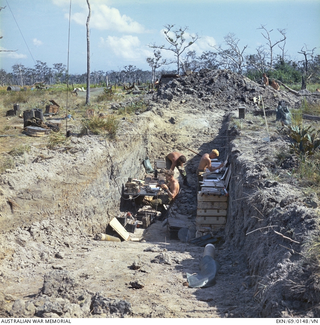 May Tao, South Vietnam. 2 December 1969. At Fire Support Base (FSB ...