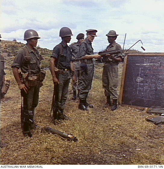 Horseshoe Hill, South Vietnam. November 1969. Private Moeke Paaka ...
