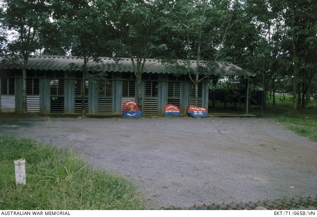 Exterior view of Headquarters Building, 12 Field Regiment, Royal ...