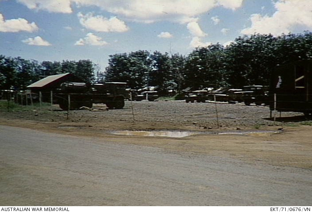 Nui Dat, South Vietnam. 1971. HQ Company, 1st Australian Task Force ...