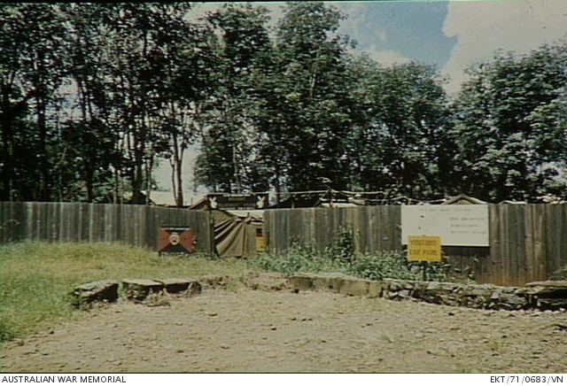 Nui Dat, South Vietnam. 1971. 1st Australian Task Force (1ATF) base ...