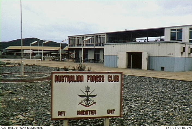 Vung Tau, South Vietnam. 1971. The Peter Badcoe Club, the Army rest and ...