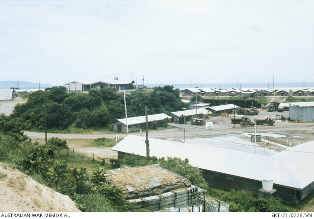 Buildings in 1st Australian Logistic Support Group (1ALSG) area. A ...