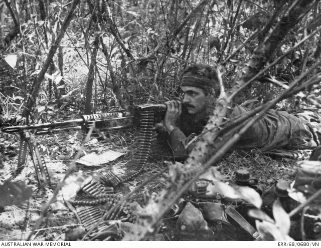 Bien Hoa Province, South Vietnam. 1968-07. Private John Sharp of ...