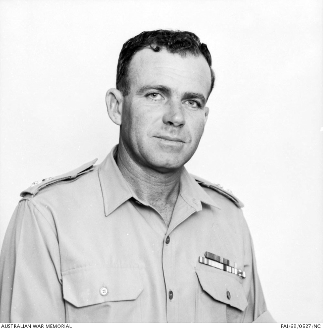 November 1969. Studio portrait of 2376 Lieutenant Colonel Leon Roderick ...