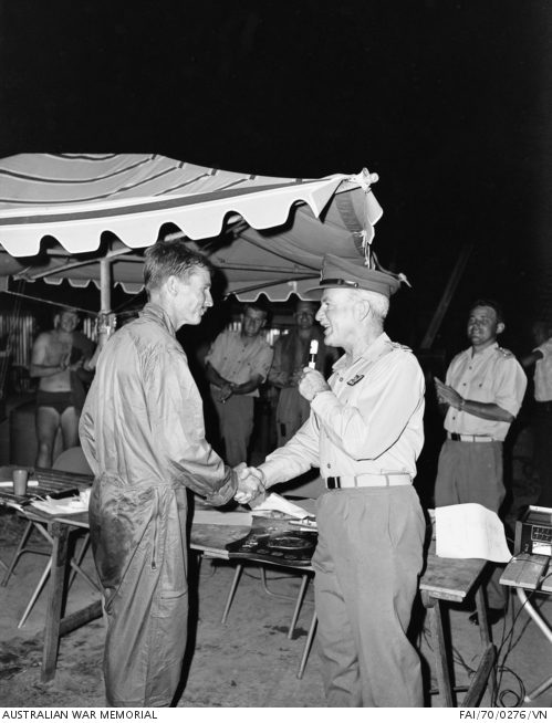 Vung Tau, South Vietnam. May 1970. The Commander of the 1st Australian ...