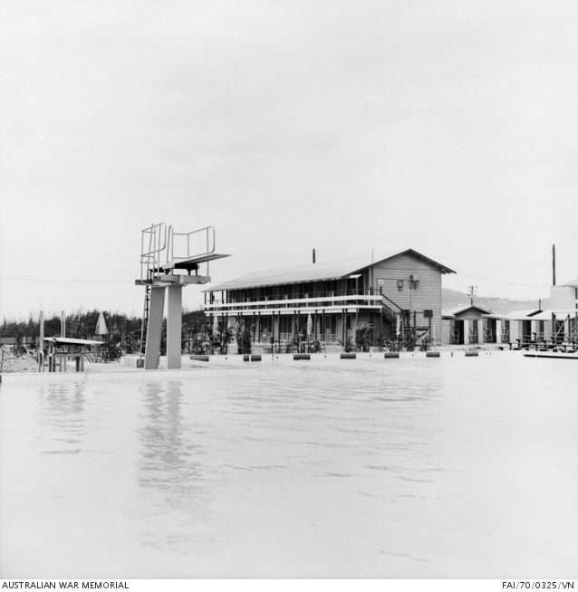 Vung Tau, South Vietnam. June 1970. The Harold Holt Memorial swimming ...