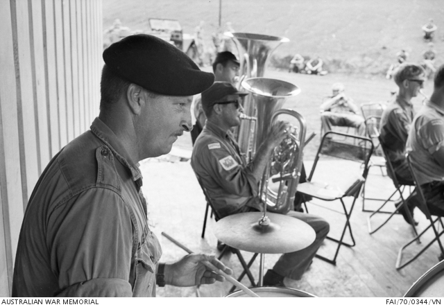 Nui Dat, South Vietnam. June 1970. Corporal (Cpl) Brian Grieve of ...