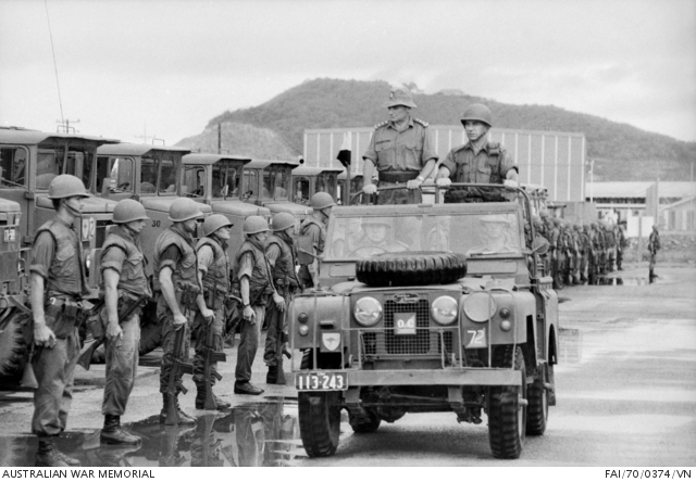 Vung Tau, South Vietnam. June 1970. The Deputy Commander of the 1st ...