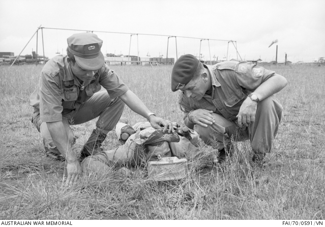 Pleiku, South Vietnam. July 1970. South Vietnamese Captain Siu Ddow and ...