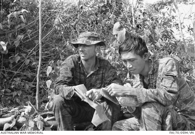 Pleiku, South Vietnam. July 1970. Australian Army Training Team Vietnam ...