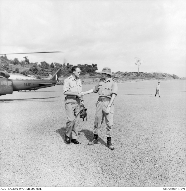 South Vietnam. November 1970. The new Deputy Commander of the 1st ...