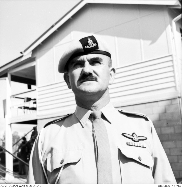 Amberley, Qld. 2 April 1968. Portrait of Major Doyle DFC, Second in ...