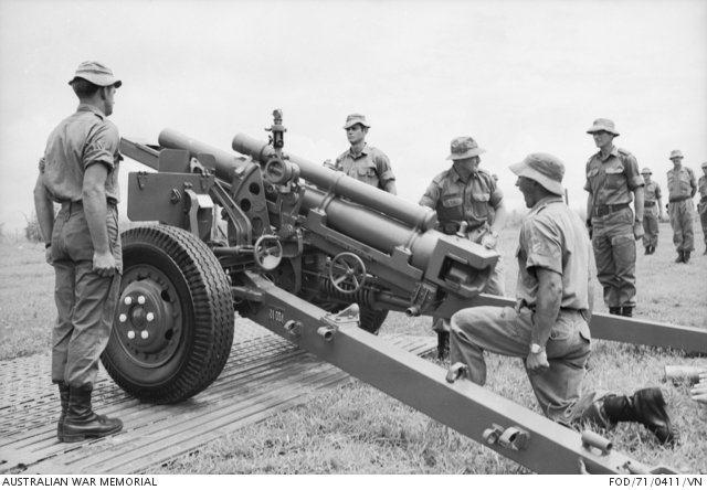 Nui Dat, South Vietnam. August 1971. The 100th birthday of the ...