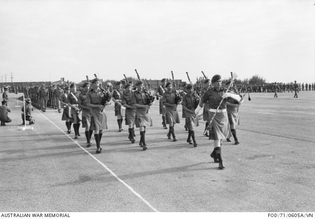 Vung Tau, South Vietnam. 1 December 1971. Led By the 4th Battalion ...