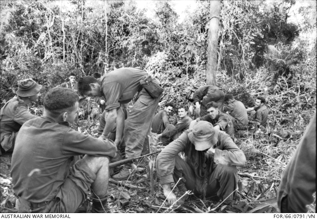 Vietnam. 1966-09. Soldiers of the 6th Battalion, The Royal Australian ...
