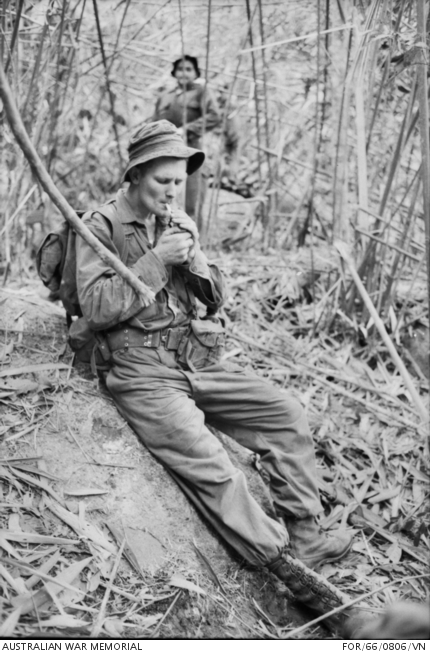 Vietnam. 1966-09-08. Soldier of the 6th Battalion, The Royal Australian ...