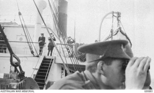 A scene on the Atlantic transport liner Minnewaska [A11], which left ...