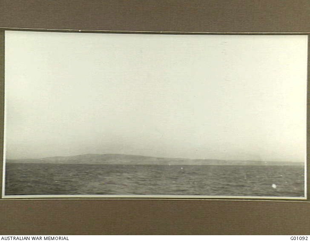 Gallipoli Peninsula, Turkey. July 1915. The real relative sizes of ...