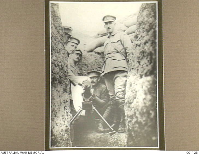 Gallipoli Peninsula, Turkey. October 1915. A machine gun taken from the ...