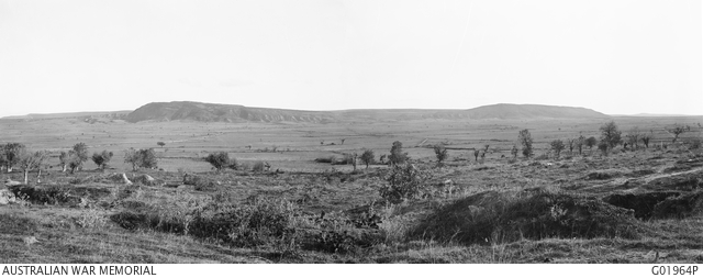 Kilid Bahr Plateau taken from near a Turkish gun position. One of a ...