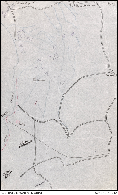 [sketch map 1 appx 5] | Australian War Memorial