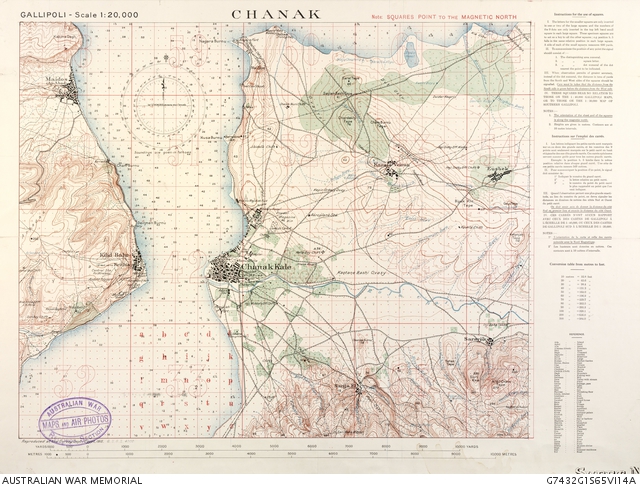Chanak | Australian War Memorial