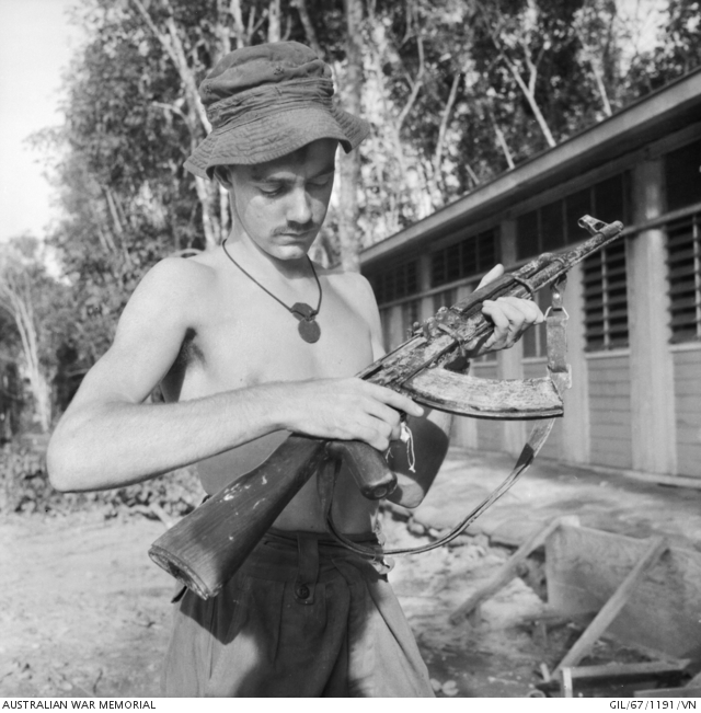 South Vietnam. 1967-12. Private Murray Withers of Caulfield, Vic ...