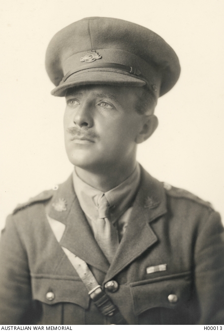 STUDIO PORTRAIT OF MAJOR ALFRED RAYNOLD KNIGHTLEY, MC, 9TH BATTALION ...