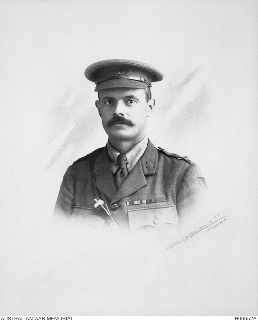 STUDIO PORTRAIT OF LIEUTENANT COLONEL JOHN WILLIAM PARSONS DSO, 9TH ...