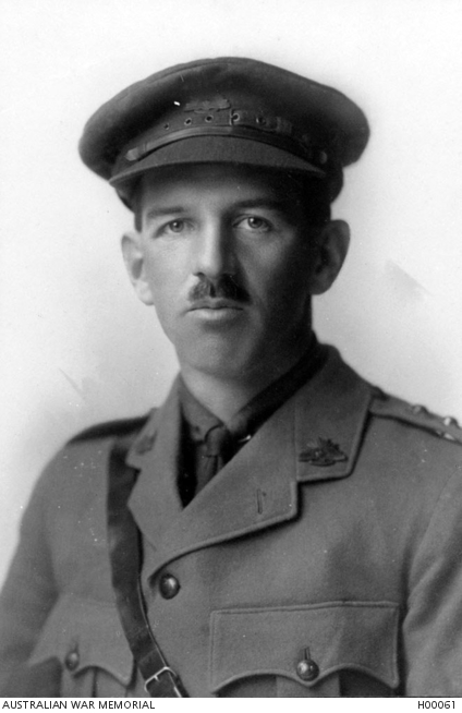 STUDIO PORTRAIT OF CAPTAIN COLIN HENRY PERKINS, 12TH BATTALION AIF, OF ...