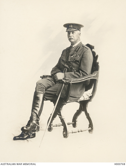 STUDIO PORTRAIT OF BRIGADIER GENERAL CHARLES FREDERICK COX, CMG DSO ...