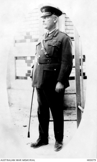 Outdoor portrait of Brigadier General Granville de Laune Ryrie ...