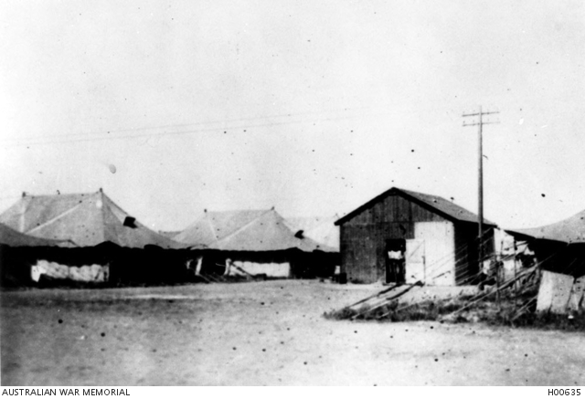The ward block at the 69th General Hospital at Belah. | Australian War ...