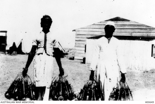NATIVE LAMP CLEANERS. 69TH GENERAL HOSPITAL, BELAH. | Australian War ...