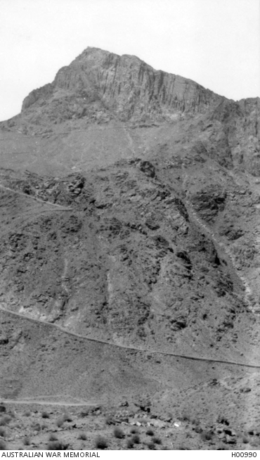THE MOUNT OF MOSES, MOUNT SINAI (GEBEL MUSA). | Australian War Memorial
