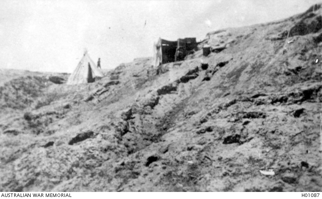 SINAI, 1918. YMCA TENT AT DEIR-EL-BELAH. | Australian War Memorial