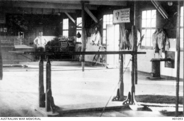 LE HAVRE, FRANCE, 1918. THE YMCA GYMNASIUM. | Australian War Memorial