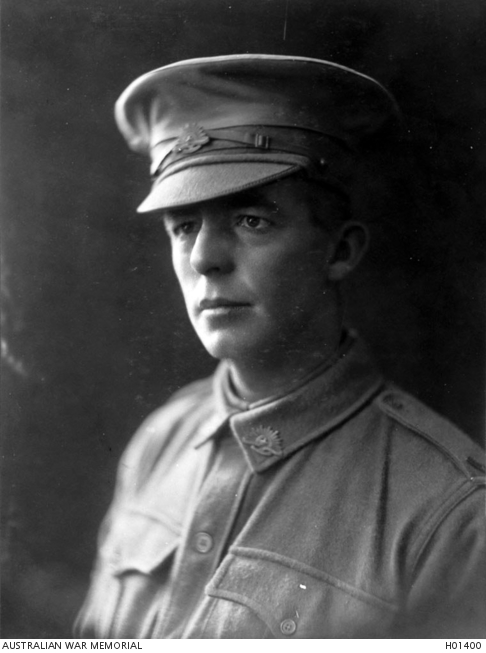 Studio portrait of 2140 Sergeant Percival Horace Hockridge 3rd Light Horse Regiment of Norwood ...