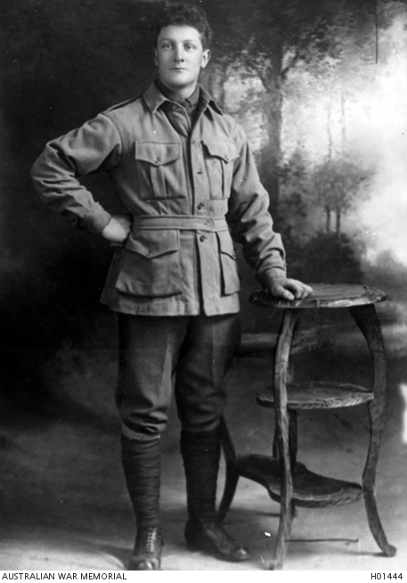 Studio portrait of 3932 Lance Corporal Edward Thompson, 14th Machine ...