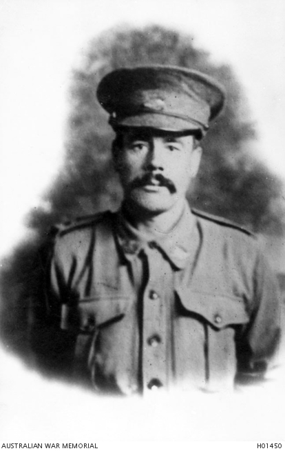 Studio portrait of 3792 Private Ernest Chapman, 21st Battalion of East ...
